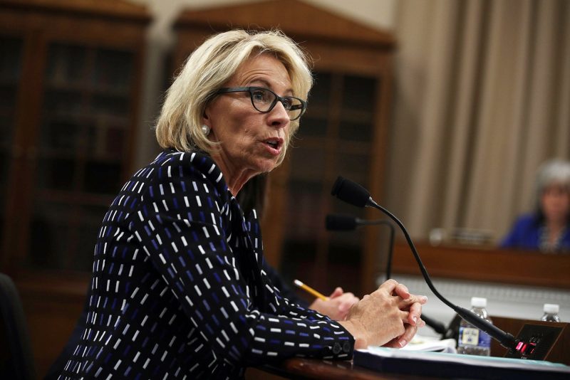 Democratic Senators Condemn Betsy Devos Record On Civil Rights — Propublica